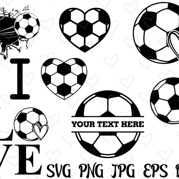 Soccer Svg - Etsy