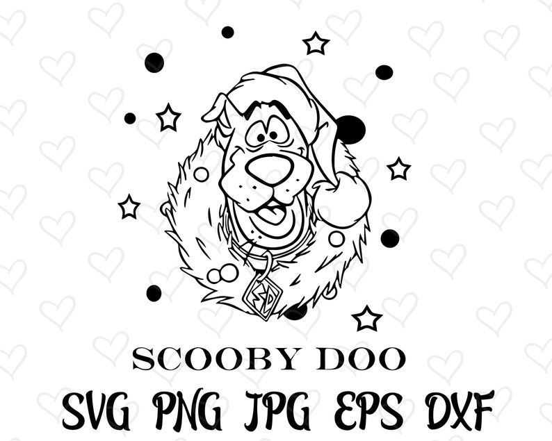 Christmas Scooby Doo SVG, Scooby Doo Clipart, Merry Christmas ...