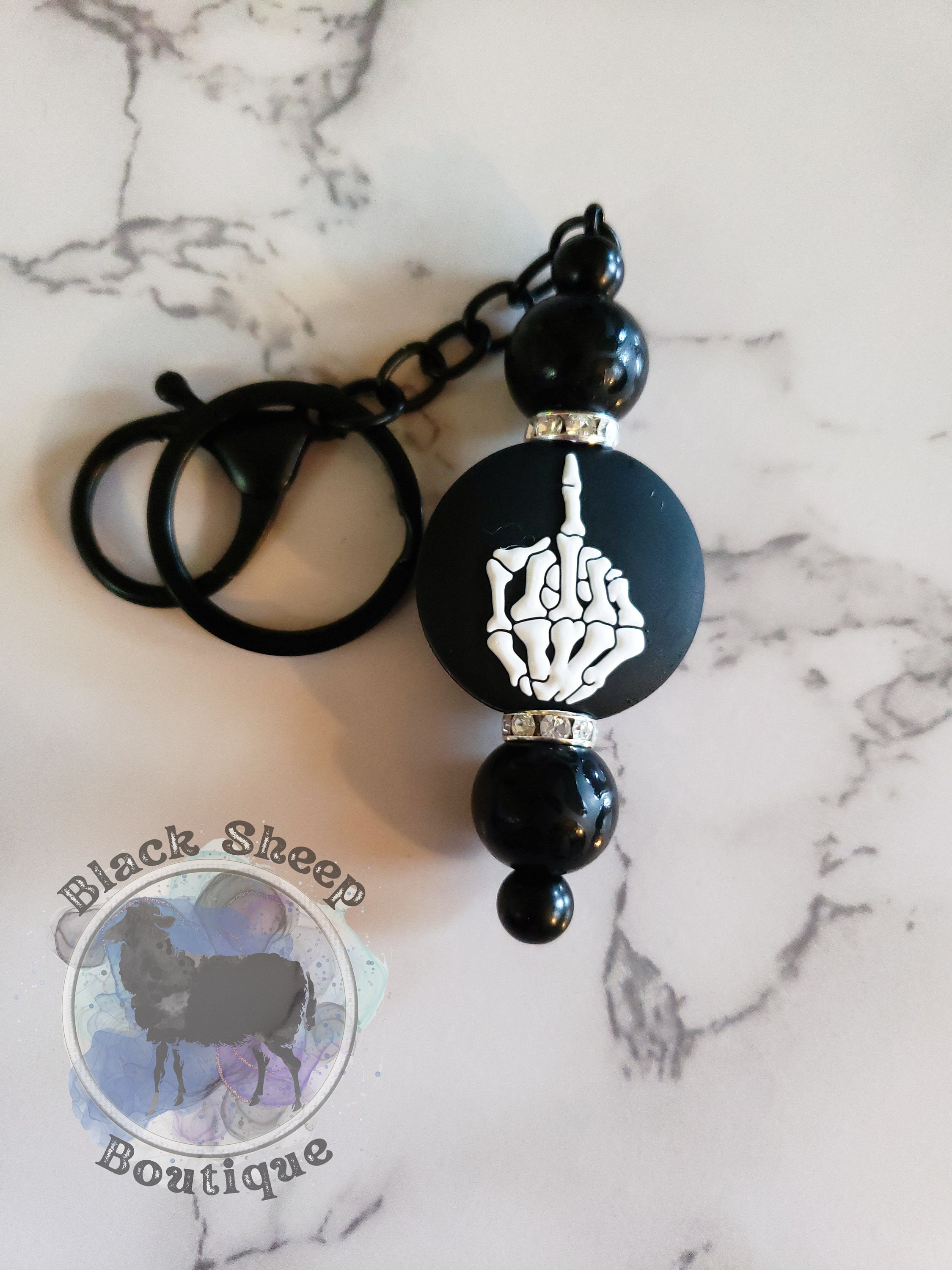 Middle Finger Keychains - Etsy