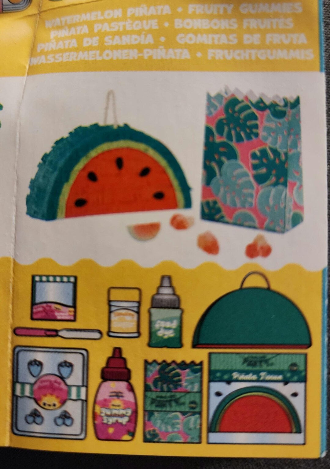 Miniverse Make It Mini WATERMELON PINATA With Reusable Mold - Etsy