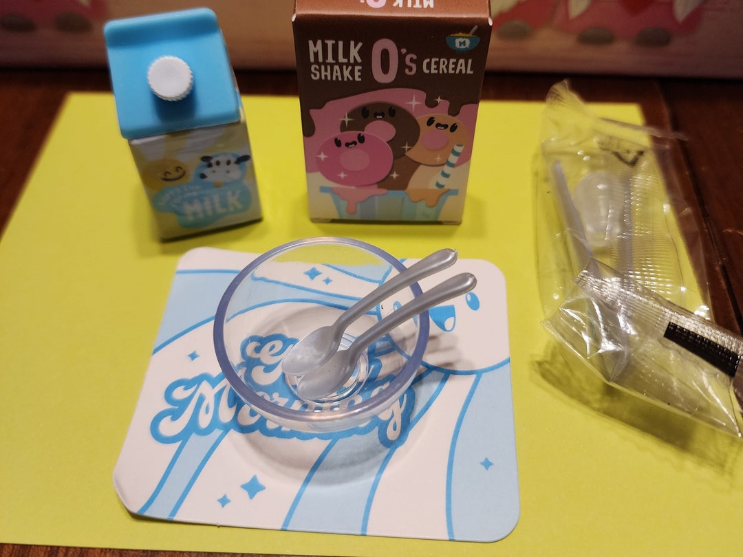 Miniverse Make It Mini Food MILKSHAKE O'S Cereal - Etsy
