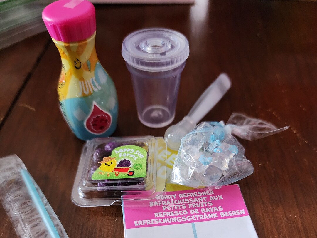Miniverse Make It Mini Food BERRY REFRESHER Drink - Etsy