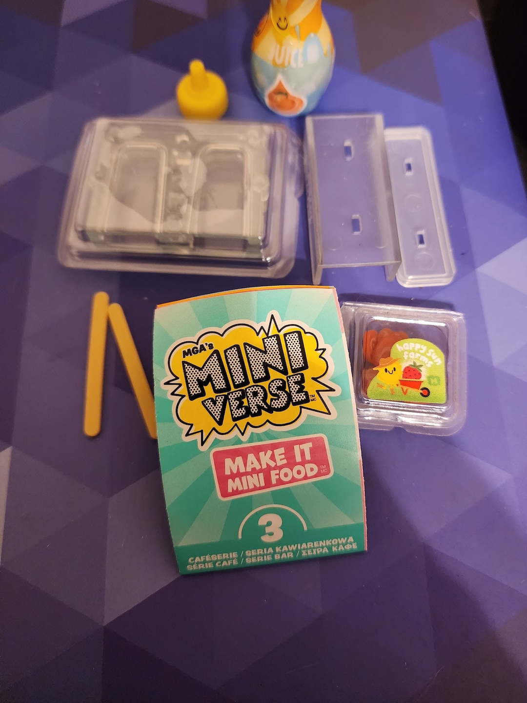 Miniverse Make It Mini Food Series 3 MANGO POPSICLES - Etsy