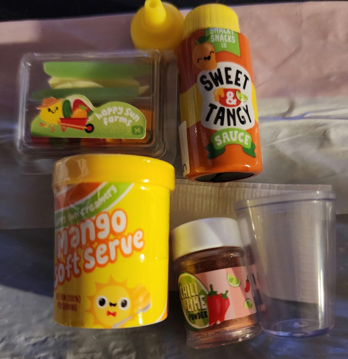 Miniverse Cafe 4 Chili MANGO FRUIT CUP - Etsy