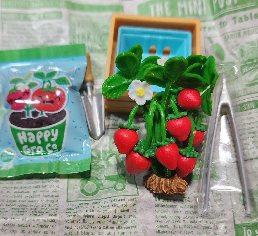 Miniverse Nature Series Strawberries - Etsy