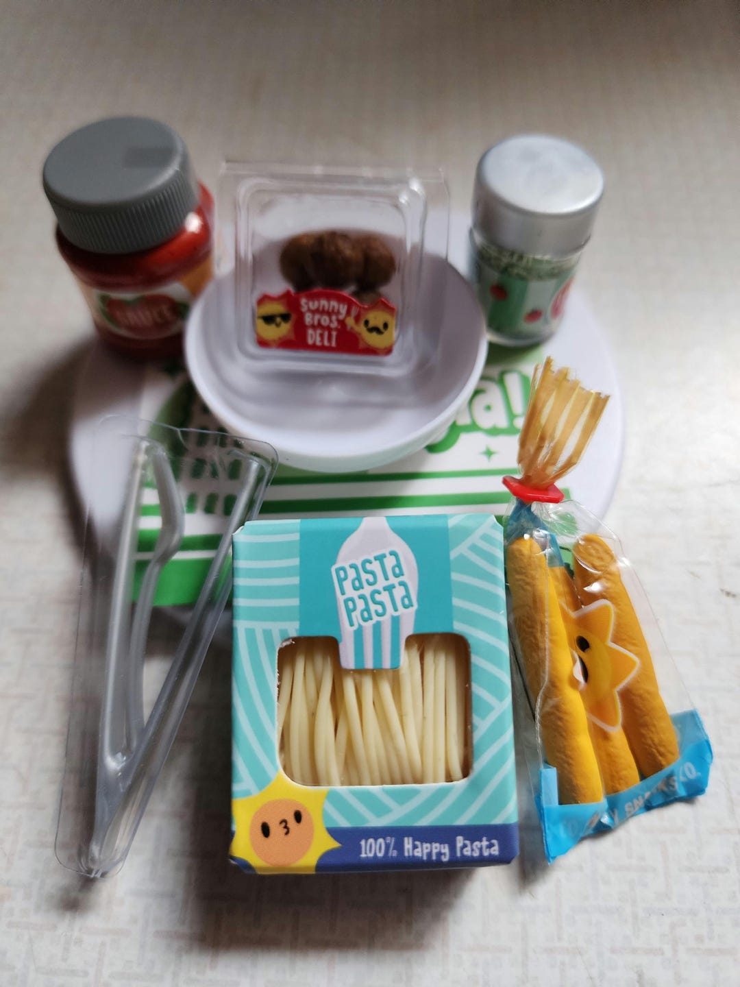 Miniverse SPAGHETTI AND MEATBALLS - Etsy