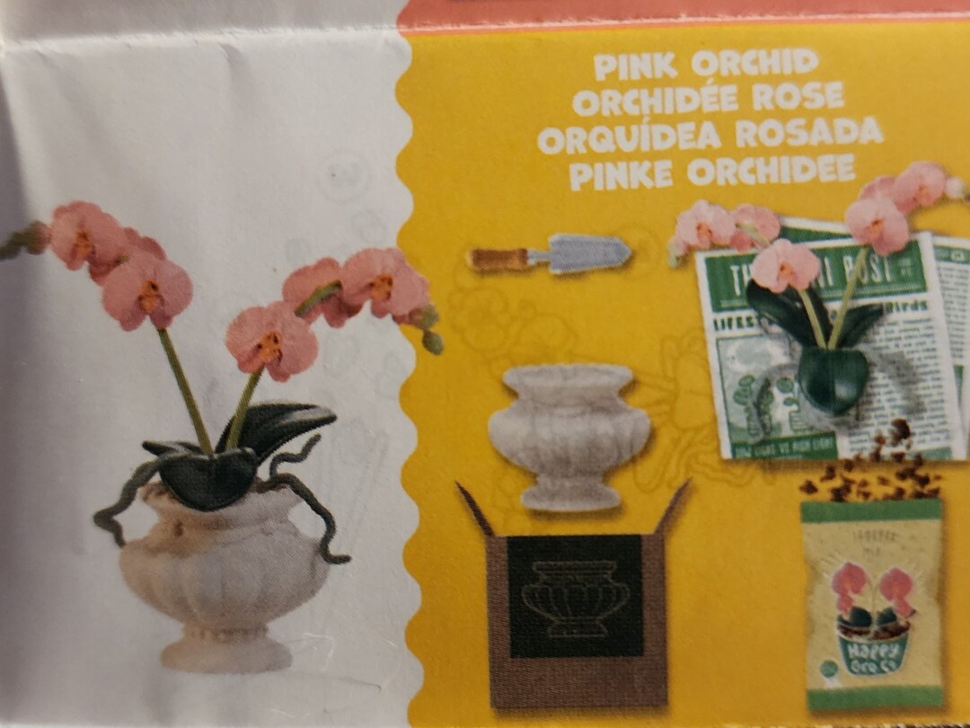 Miniverse Make It Mini Lifestyles PINK ORCHID FLOWER - Etsy