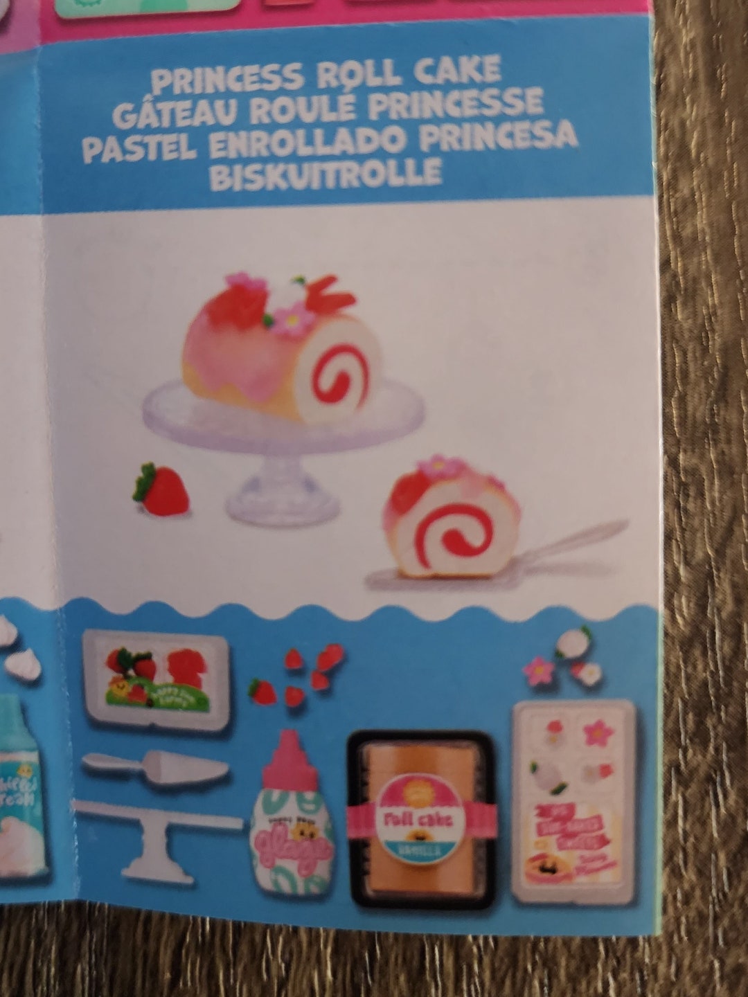 Miniverse Make It Mini PRINCESS ROLL CAKE - Etsy