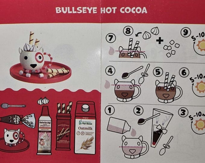 Miniverse BULLSEYE HOT COCOA Target Holiday Series - Etsy