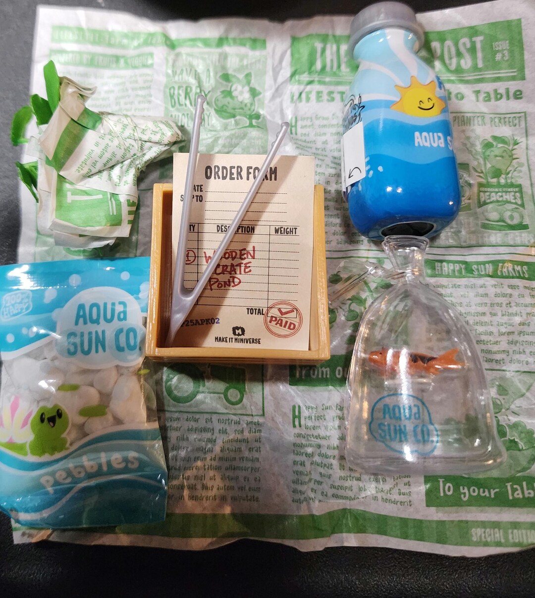 Miniverse Nature KOI FISH 1 - Etsy