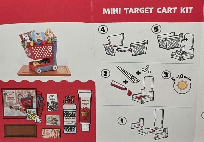 Miniverse MINI Target CART KIT Target Holiday Series - Etsy