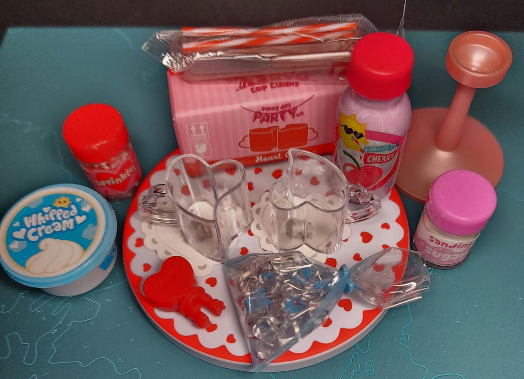 Miniverse Valentine's Day Heart Drinks CUPID'S FLOAT - Etsy