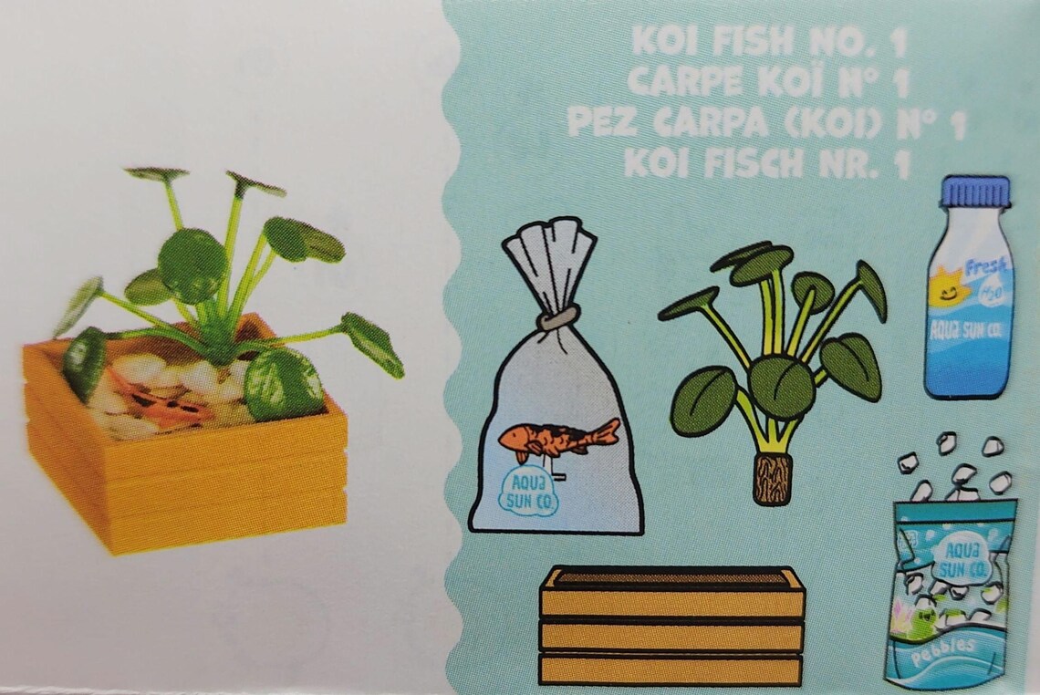 Miniverse Nature KOI FISH 1 - Etsy