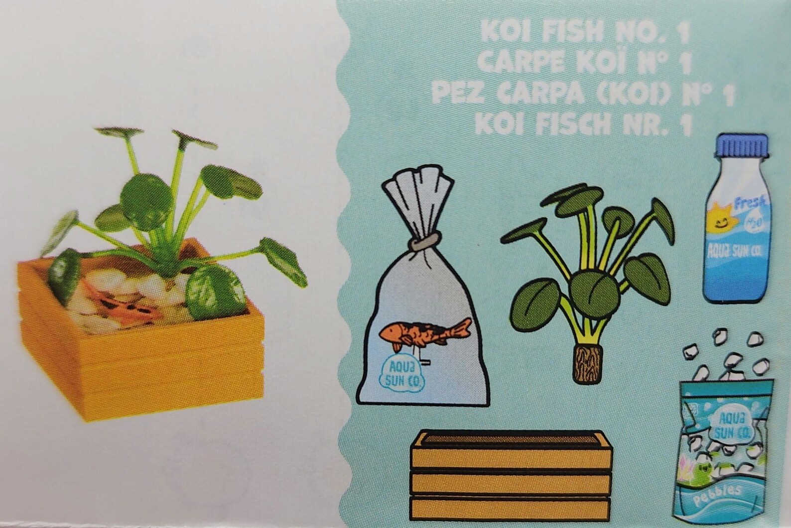 Miniverse Nature KOI FISH 1 - Etsy