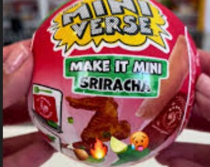 Miniverse Make It Mini SRIRACHA WING Ball. Only 500 Made. - Etsy