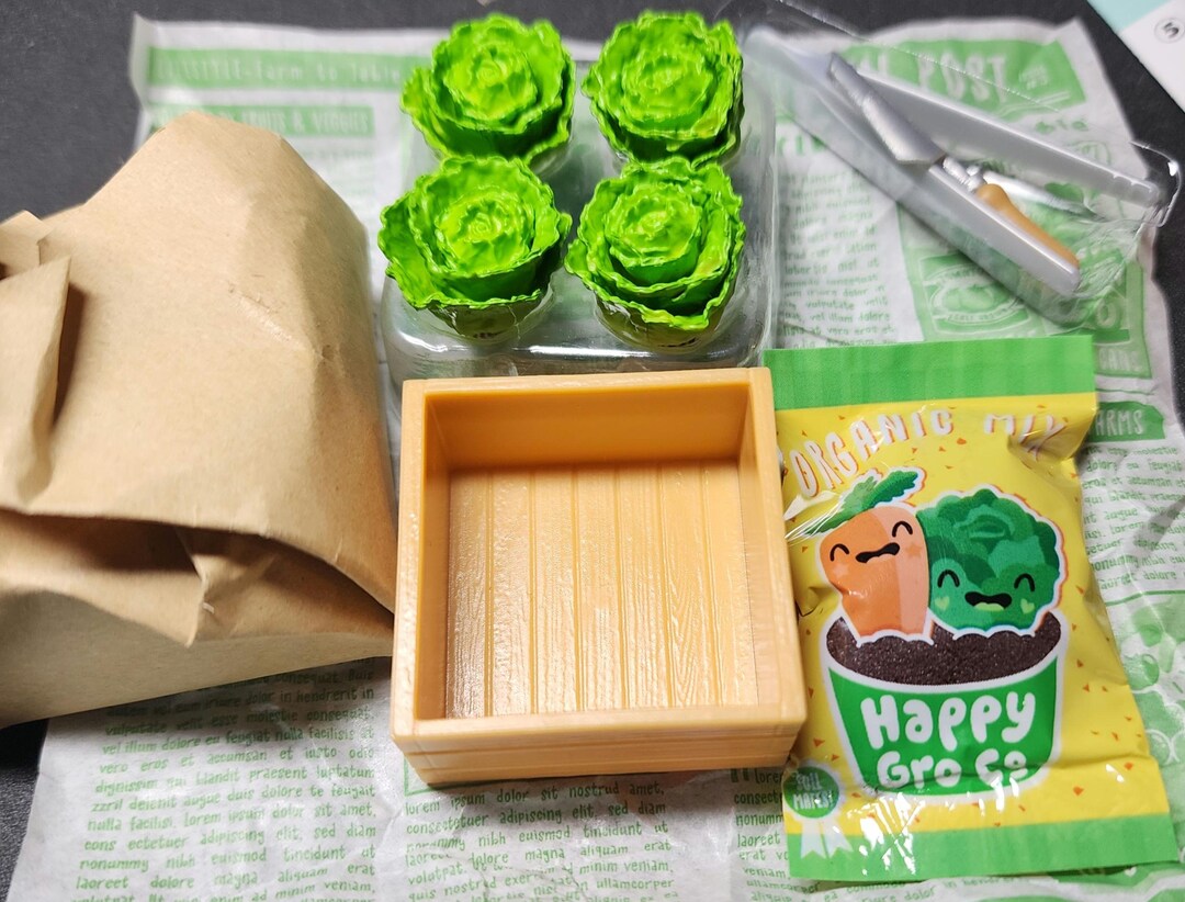 Miniverse Nature Series LETTUCE - Etsy