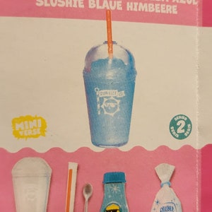 Miniverse Make It Mini Food BLUE RAZZ SLUSHIE - Etsy