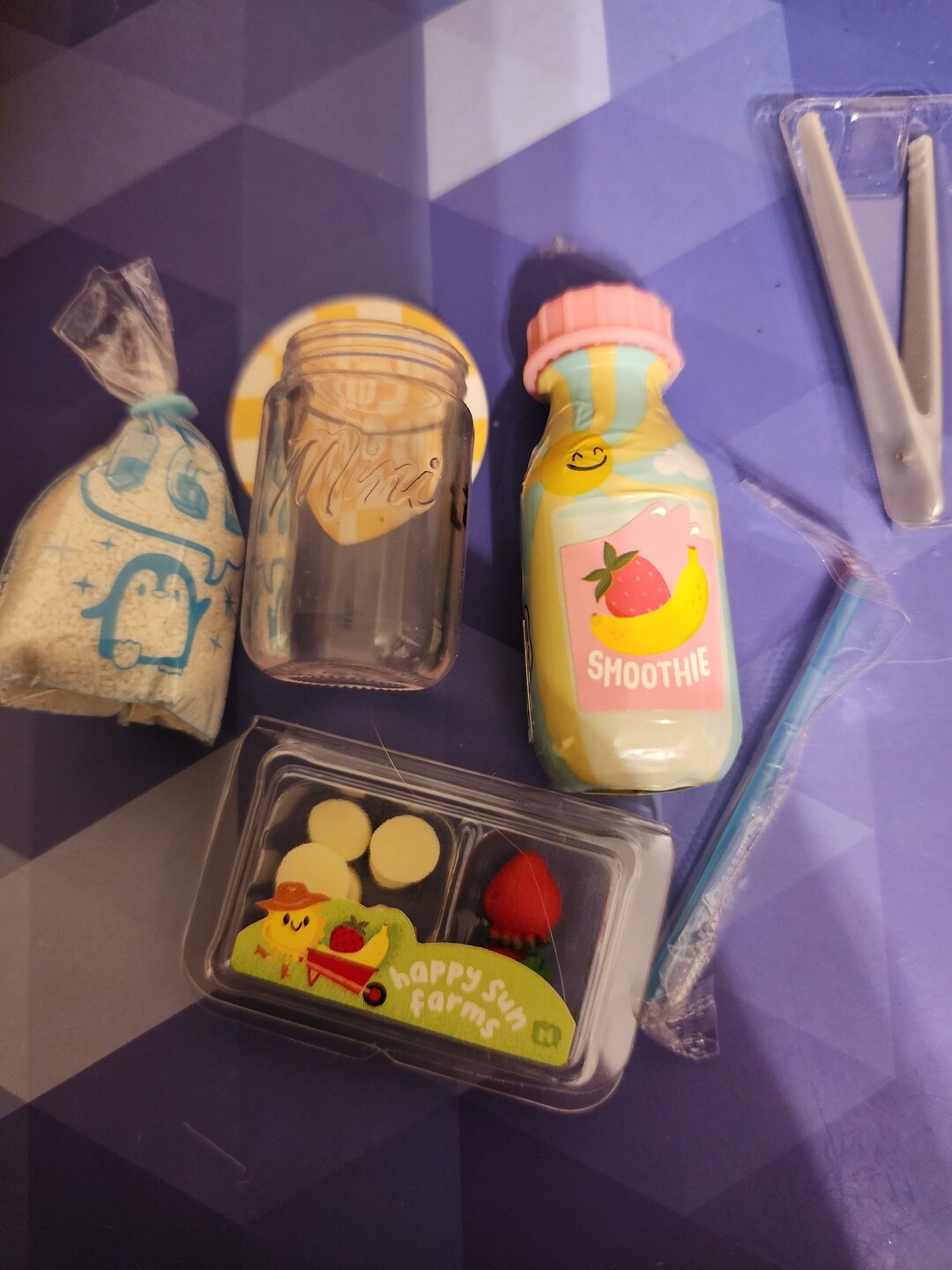 Miniverse Make It Mini Food Series 3 STRAWBERRY BANANA Smoothie - Etsy