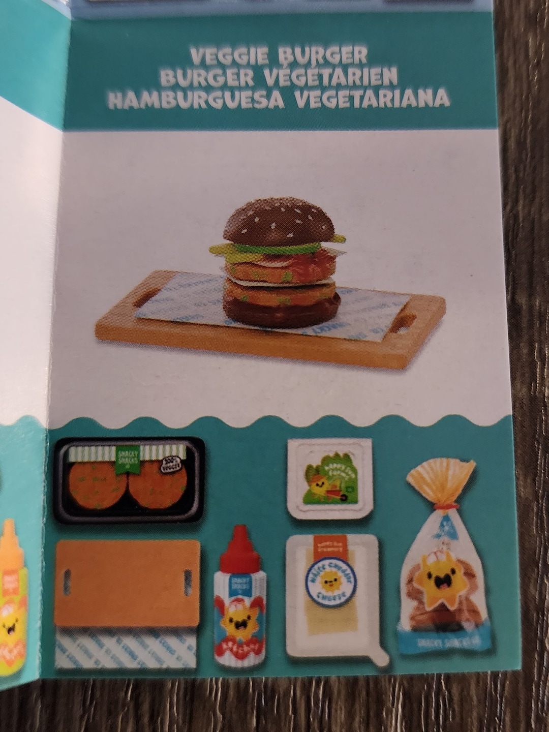 Miniverse Make It Mini VEGGIE BURGER - Etsy