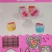 Miniverse Valentine's Day Conversation HEART PETIT FOURS - Etsy