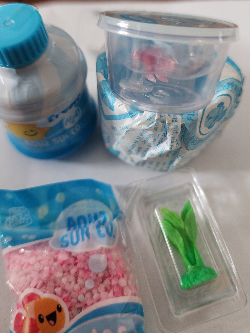 Miniverse Make It Mini Lifestyles PINK BETTA FISH - Etsy