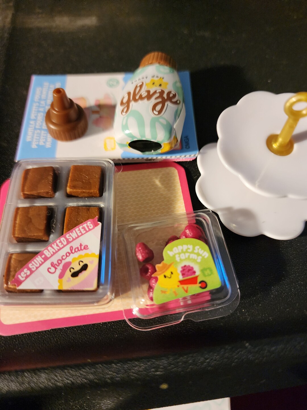 Miniverse Make It Mini Food CHOCOLATE RASPBERRY Petit Fours - Etsy