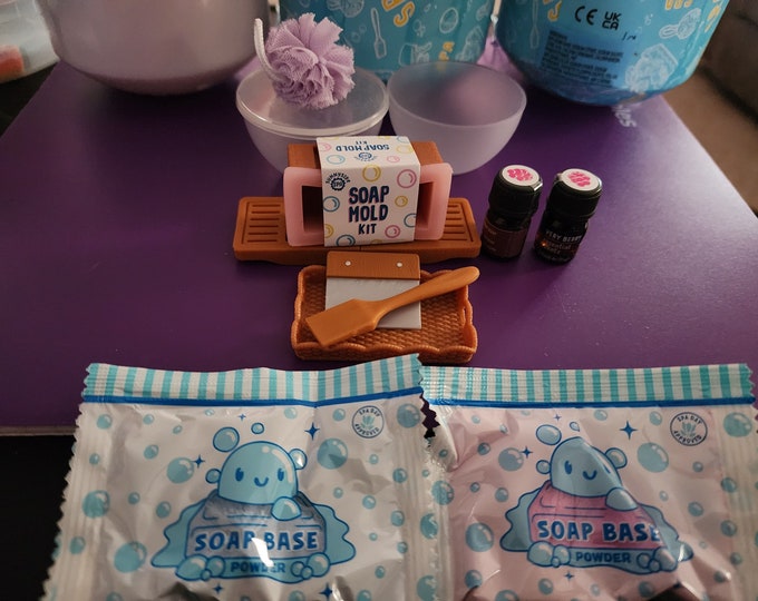 Miniverse Make It Mini SPA Set. Berry Marbeled Soap Set.... Please ...