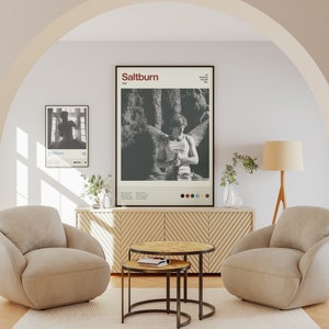 Saltburn Movie Poster Felix Digital Download, Minimal Wall Art for Film ...