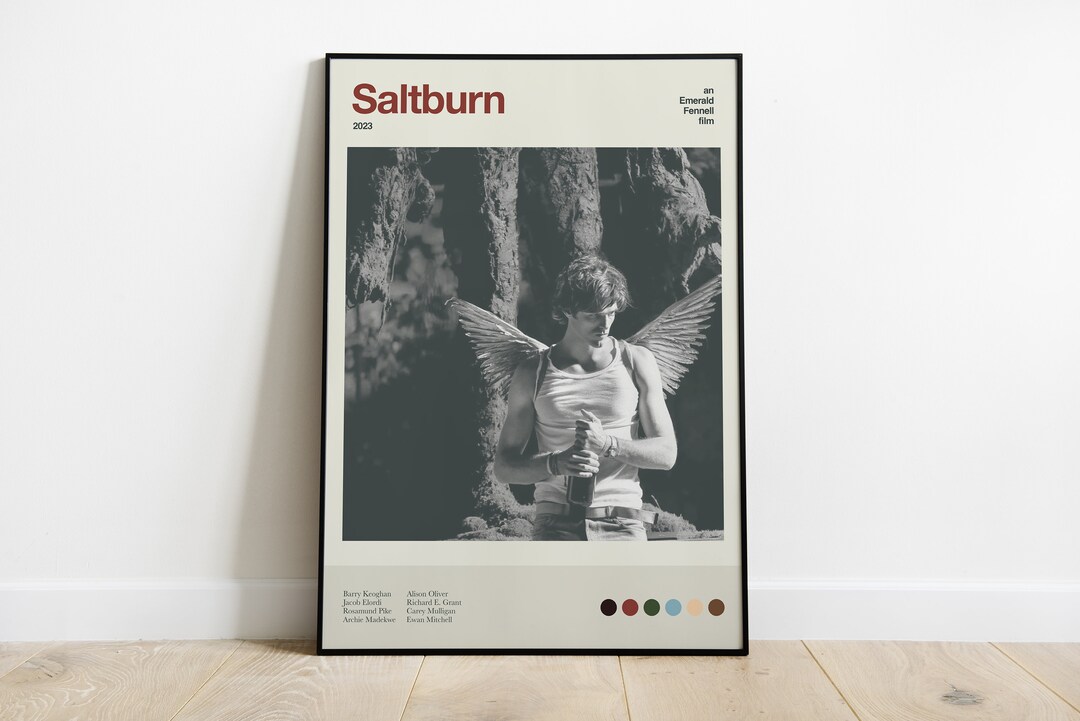 Saltburn Movie Poster – Felix – Digital Download, Minimal Wall Art for ...