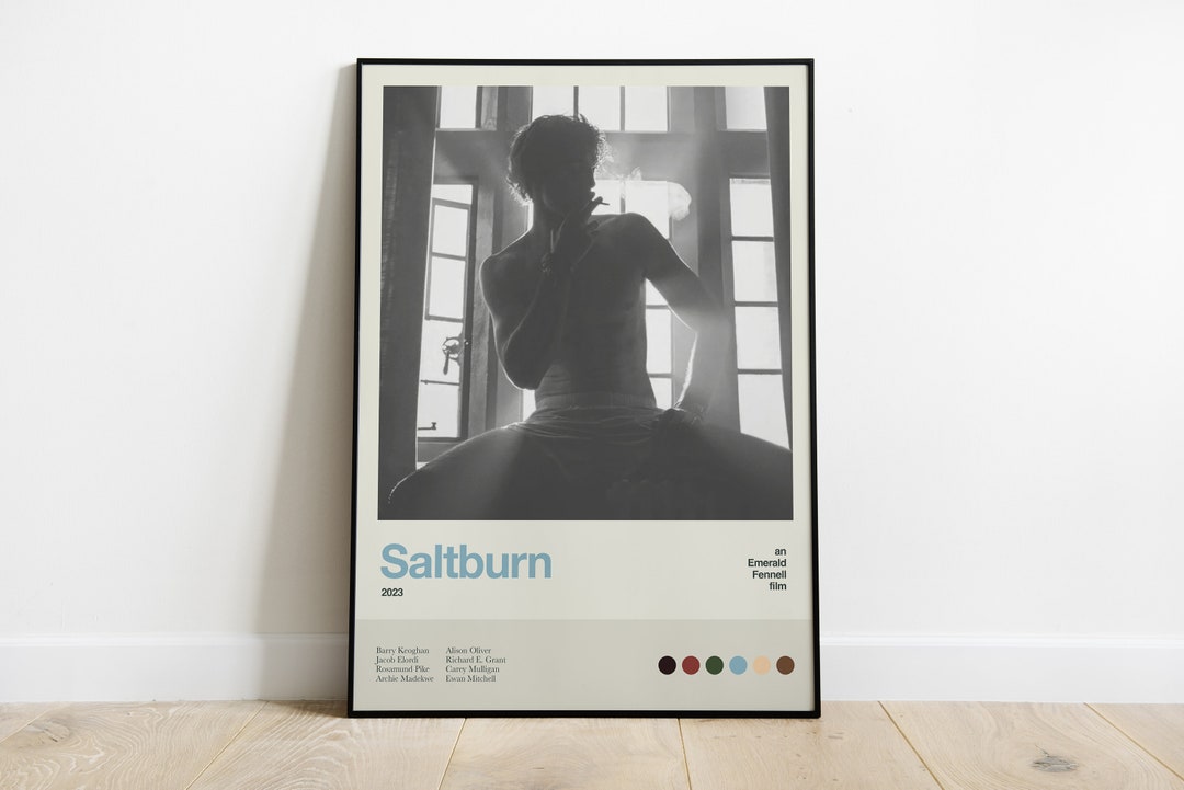 Saltburn Movie Poster - Felix - Digital Download, Minimal Wall Art for ...