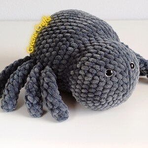 Crochet Pattern: Cute Spider Plush Toy - Beginner-friendly Halloween ...