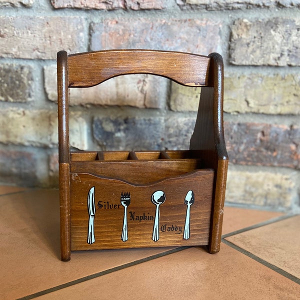 Silverware Caddy - Etsy
