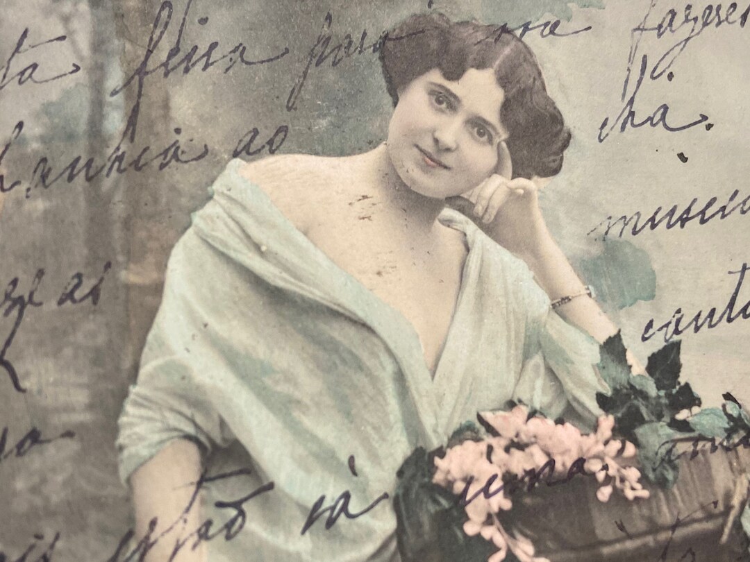 Vintage 1900's Postcard of Liane De Vries Famous Opera Singer - Etsy