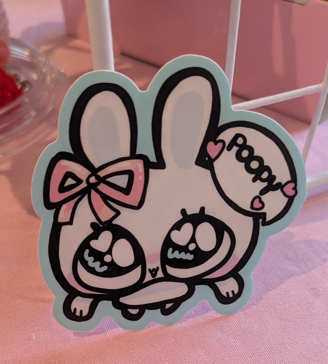 Poopy Sticker - Etsy