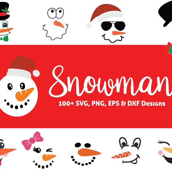 Frosty Face Svg - Etsy