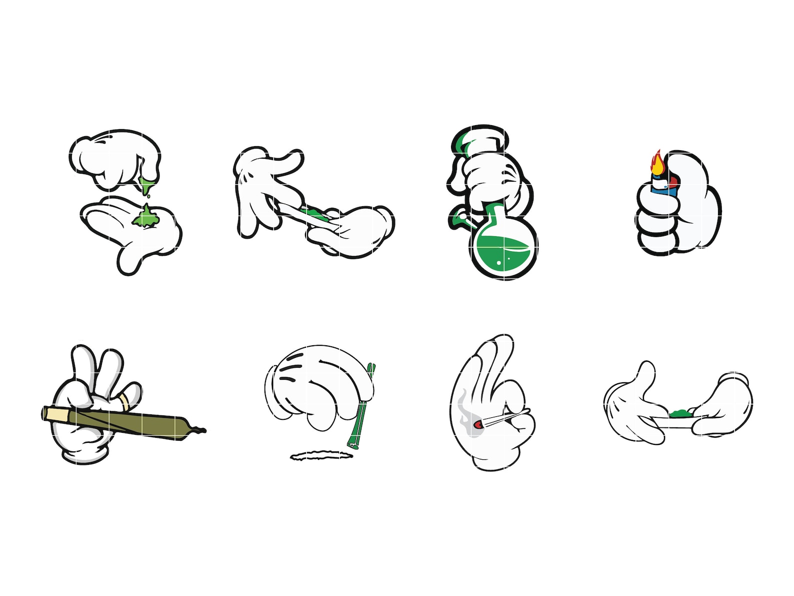 Mickey Weed Hands Svg, Weed Hands Svg, Hands Holding Marijuana Svg ...