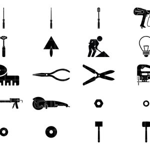 Tools SVG, Tool Box Svg, Repair Tools Svg, Handyman Svg Tools Clipart ...