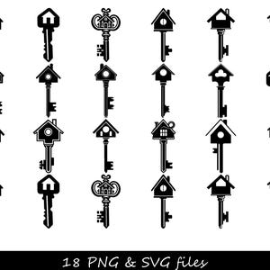 House Key SVG, Home Key SVG, Key SVG, Home Svg, House Svg, Key Chain ...