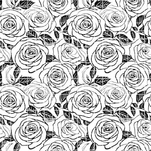 Rose Floral Pattern SVG Bundle, Seamless Pattern SVG, Flower Pattern ...