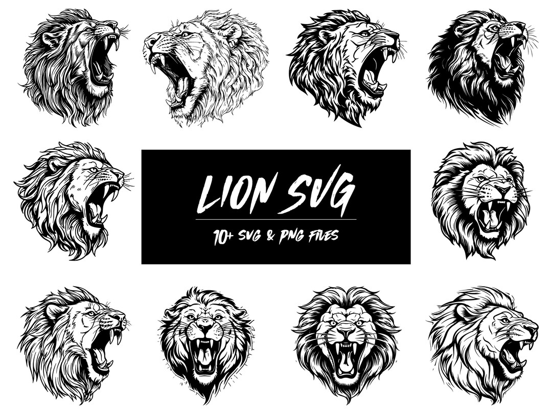 Lion SVG, Lion King SVG, Lion Roar SVG, Svg Lion, Mustafa Lion King Svg ...
