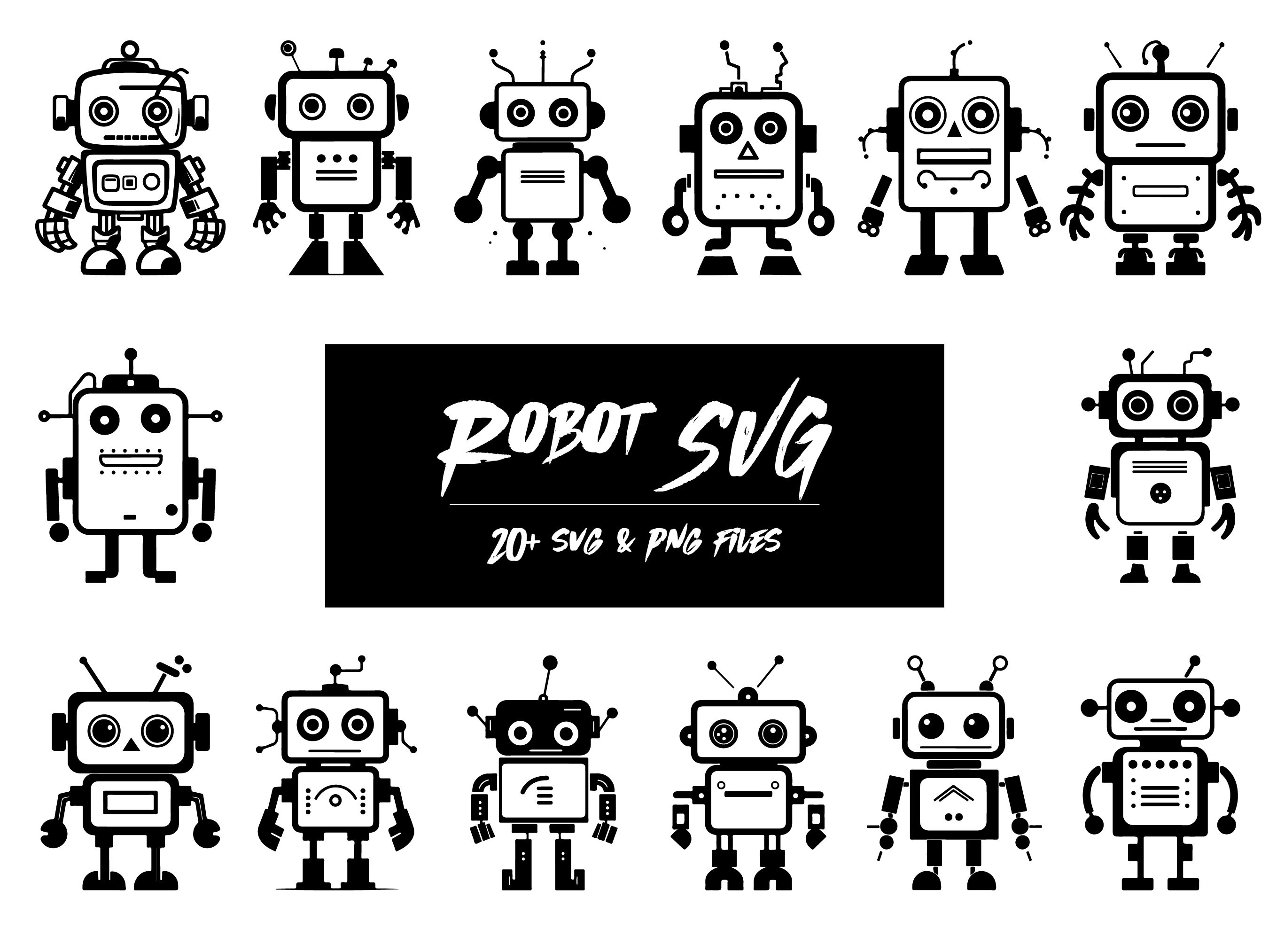 Robot SVG Robot PNG Roblox Robot SVG Robot Factory Svg the - Etsy Canada
