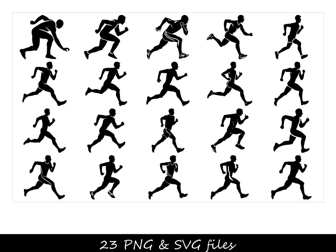 Running Man SVG, Runner SVG, Running SVG, Running Shirt Design, Athlete ...