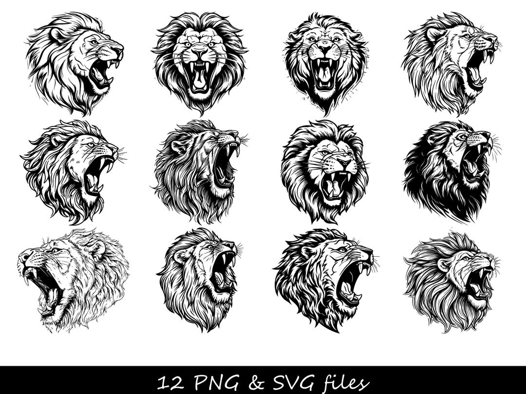 Lion SVG, Lion King SVG, Lion Roar SVG, Svg Lion, Mustafa Lion King Svg ...