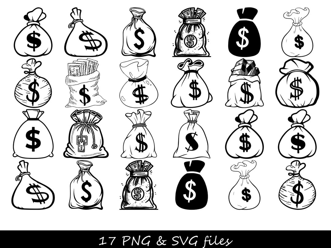 Money SVG, Money Bag SVG, Money Cake SVG, Money Logo Svg, Blowin Money ...