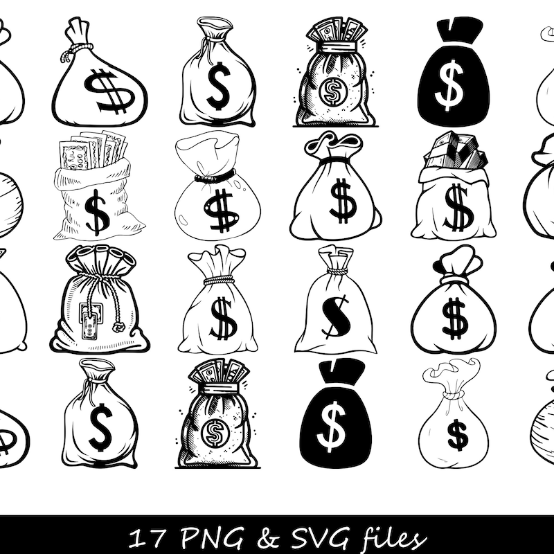 Stack of Money - Etsy