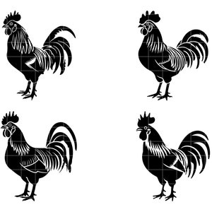 Rooster SVG, Chicken SVG, Hen SVG, Chickens Svg, Chicken Face Svg ...