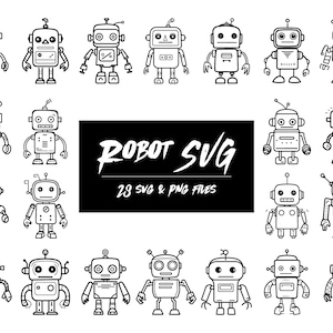 Buy Robot SVG, Robot PNG, Roblox Robot SVG, Robot Factory Svg, the Wild ...