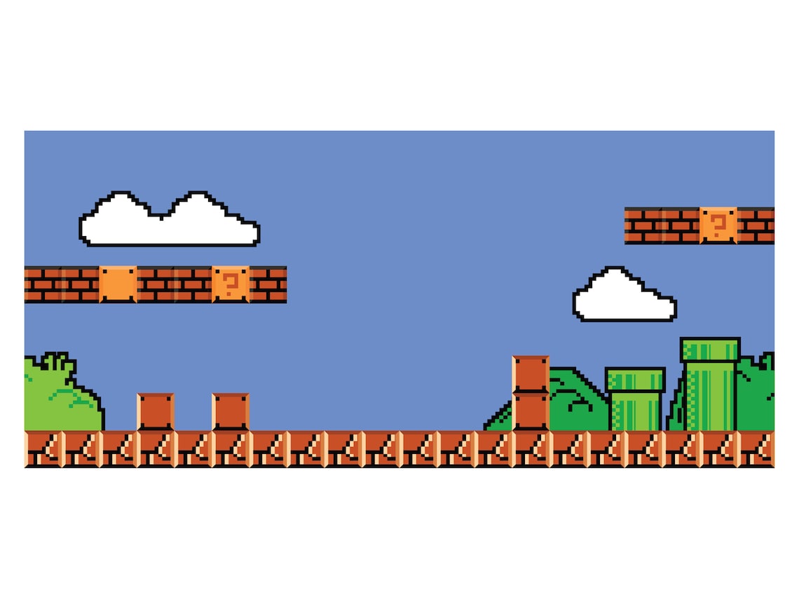 Mario SVG Bundle, Mario 8 Bit SVG, Super Mario Svg, Mario Kart Svg ...