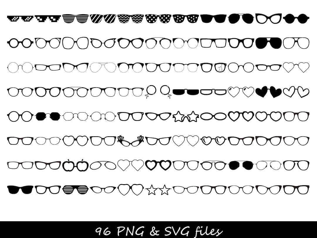 Spectacles SVG, Glasses SVG, Sunglasses SVG, Vacation Sunglasses Svg ...