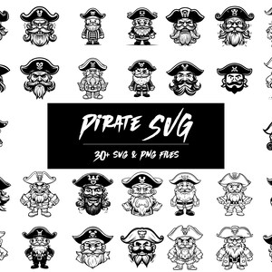 Pirate SVG, Pirate Night SVG, Little Pirate SVG, Pirate Face Svg, Sea ...
